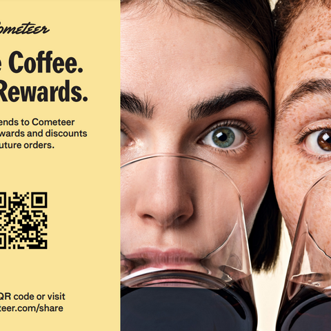 Share With Friends – Cometeer